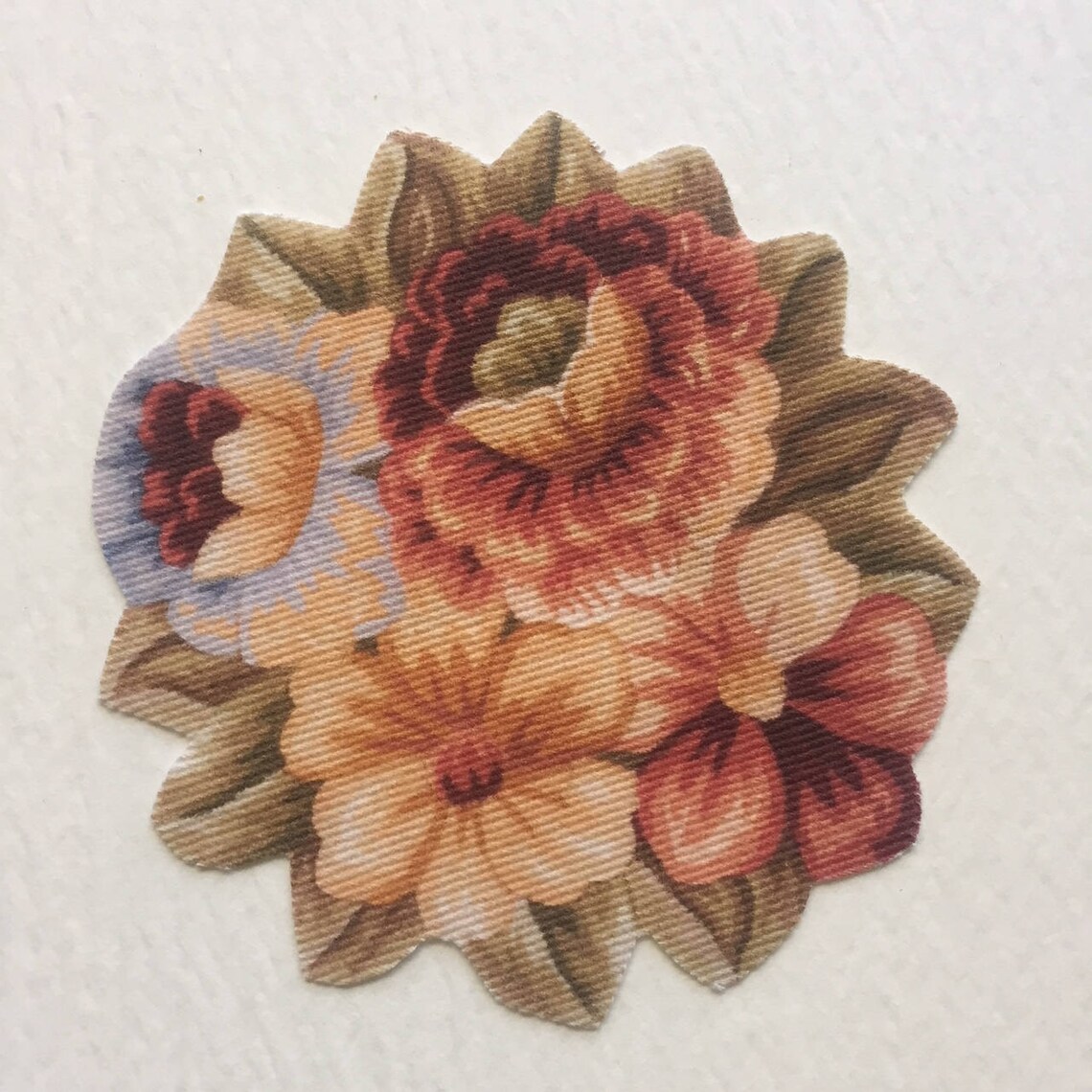 Miniature Bouquet of Flowers Rug in One Twelfth Scale - Etsy