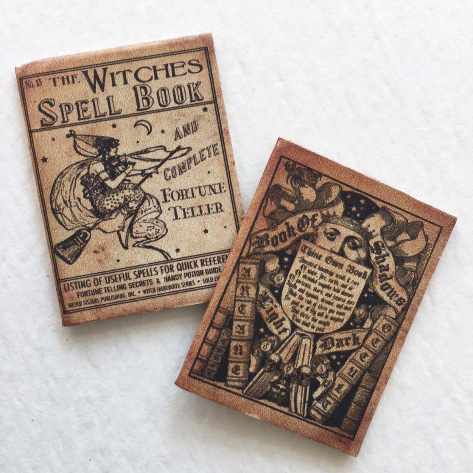 1:12 Scale Witches Spell Book Set for Dollhouse Haunted Mansion or ...