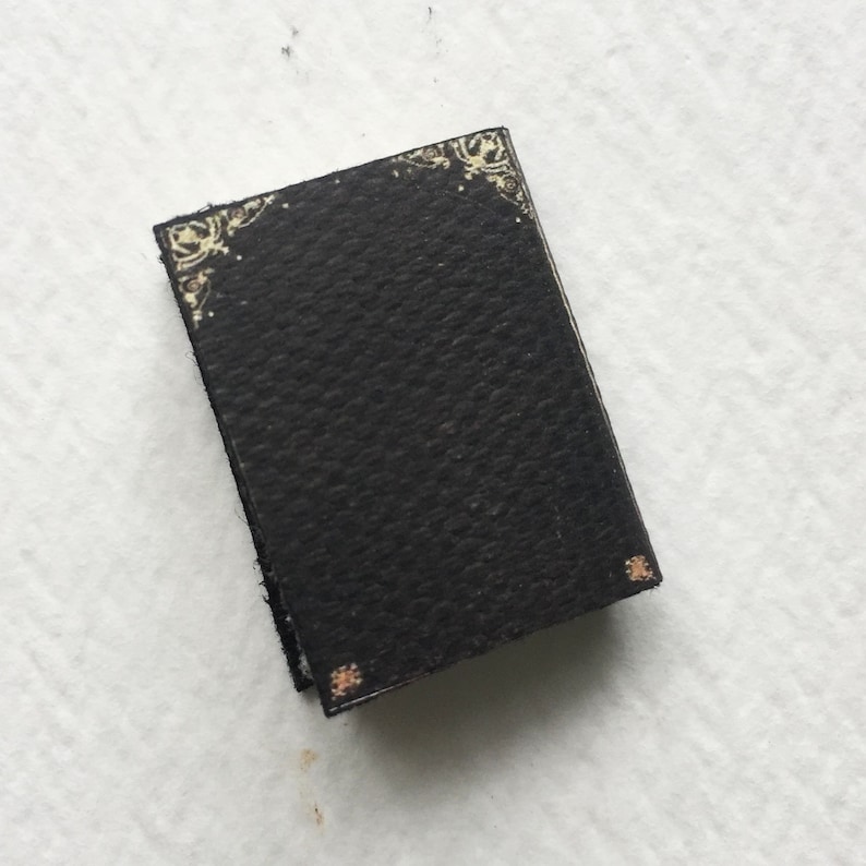 Vampires Book Antique Leather Bound Look in 1:12 Scale - Etsy