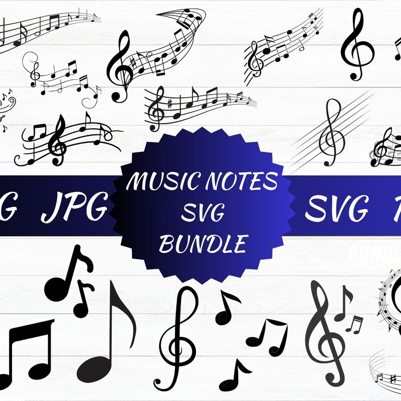 Musical Staff Svg - Etsy