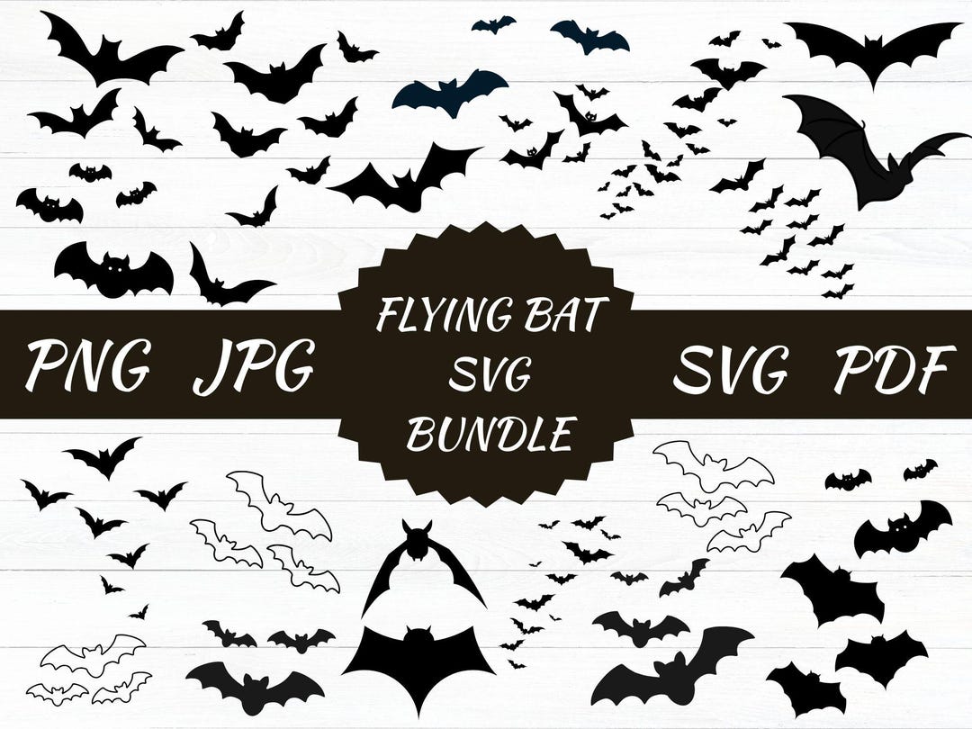 Halloween fliegende Fledermaus svg, Halloween Fledermaus svg bündel ...