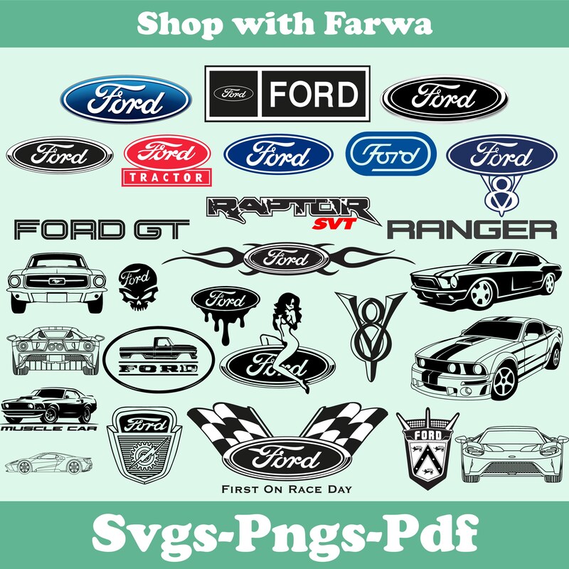 Ford Svg - Etsy