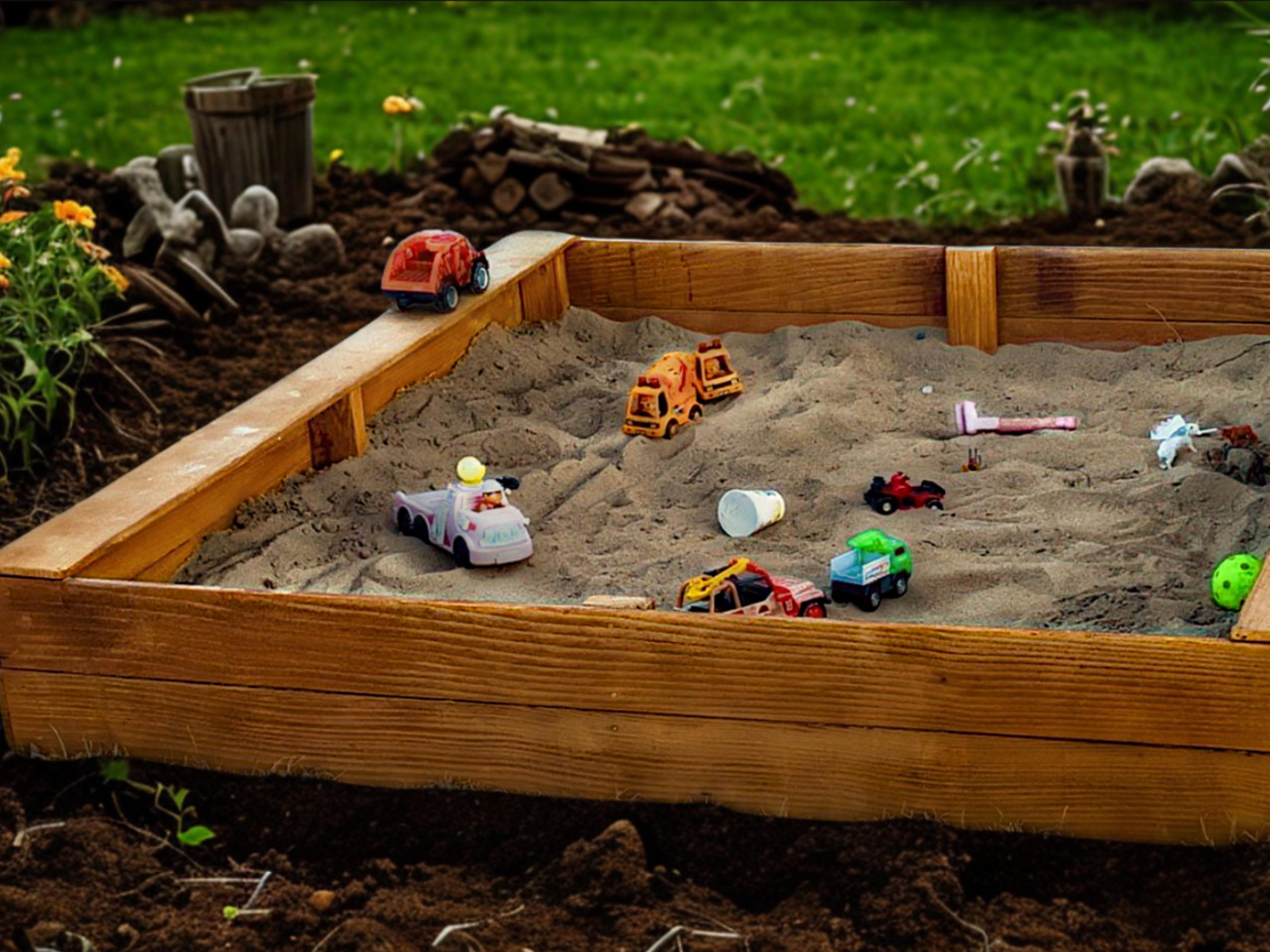 DIY Cedar Sandbox Plans Pdf Instant Download With Instructions - Kids ...