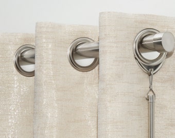 Finestra® Fluted Wood Curtain Rod 1 3/8 Inch Diameter Various | Etsy