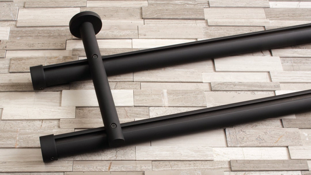 Aria® Traverse Double Curtain Rod 1 3/8 Inch Diameter, Various Colors ...