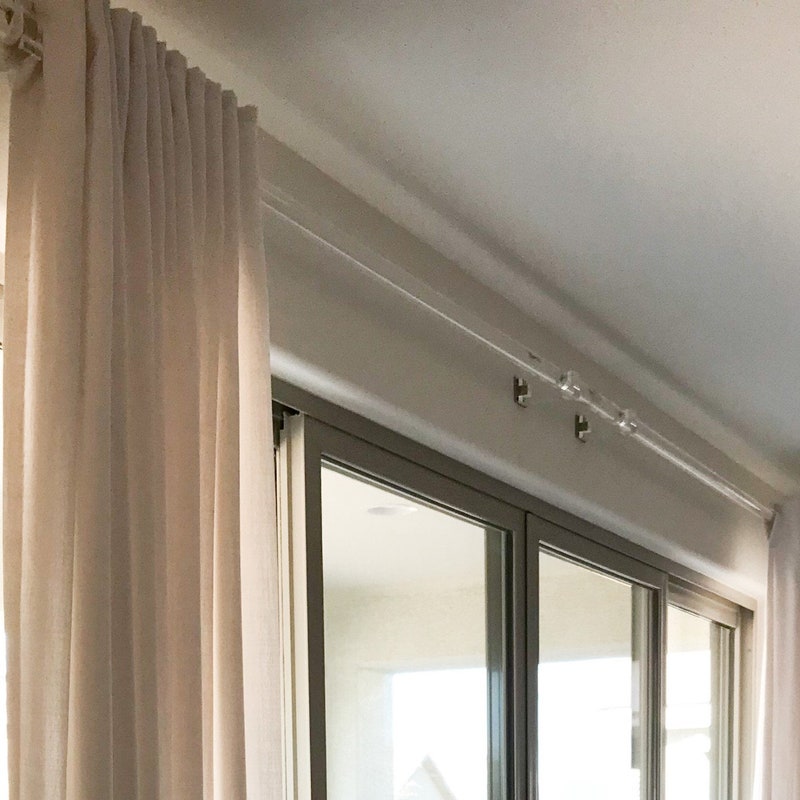 Acrylic Curtain Rod - Etsy