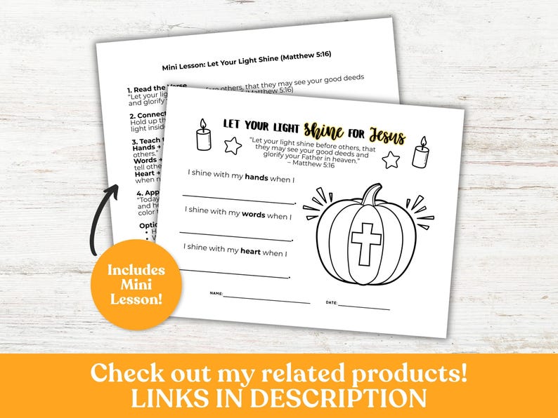 Candy Corn Trinity Activity, Christian Halloween Kids Activity, Fall ...