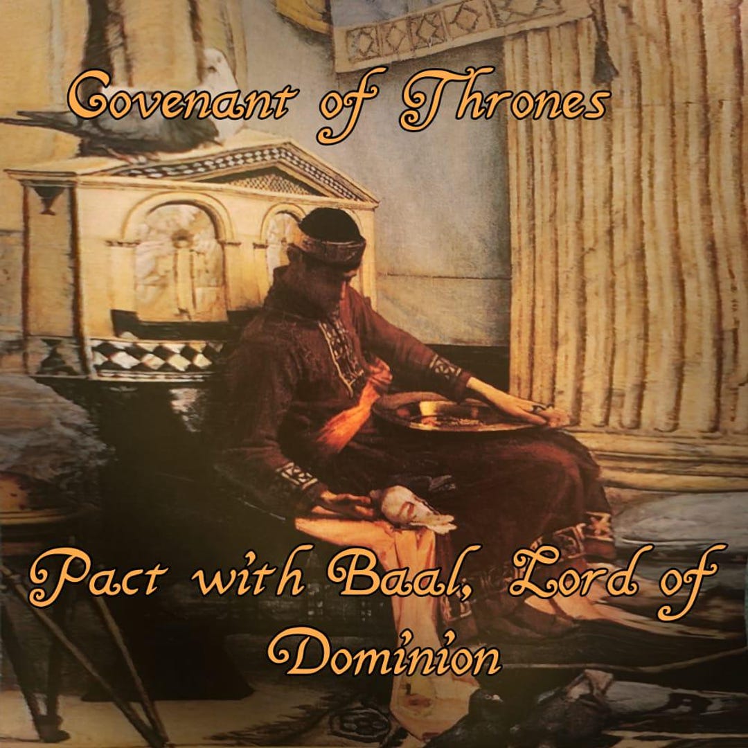 Covenant of Thrones – Pact With Baal, Lord of Dominion - Etsy