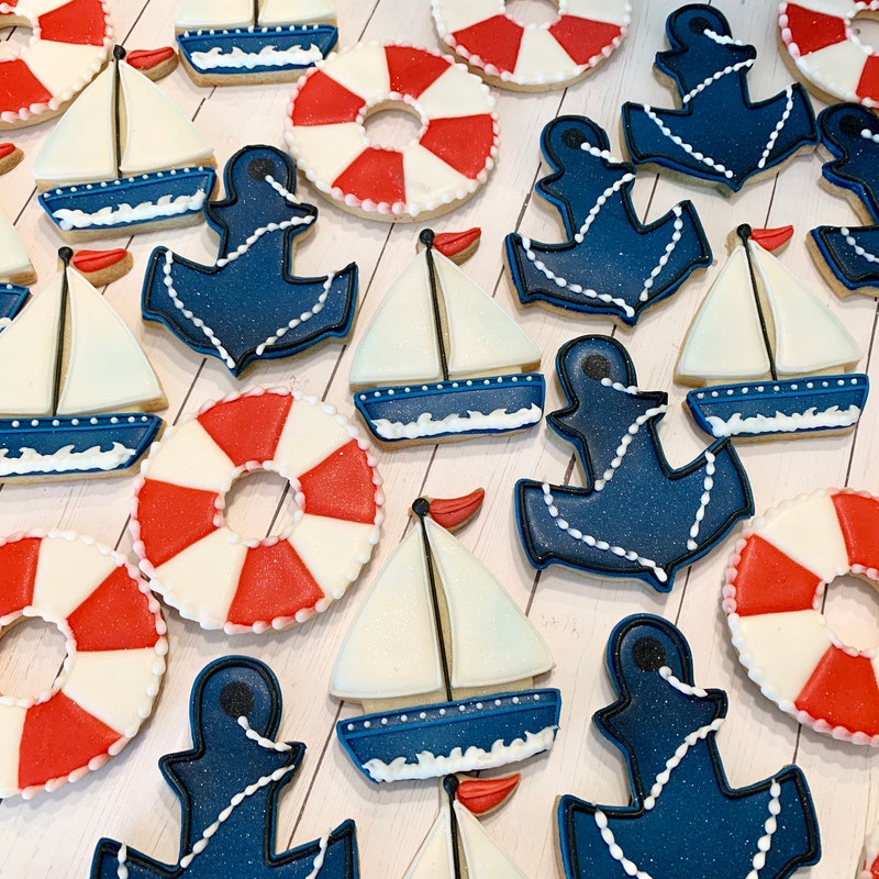 Nautical Cookies - Etsy