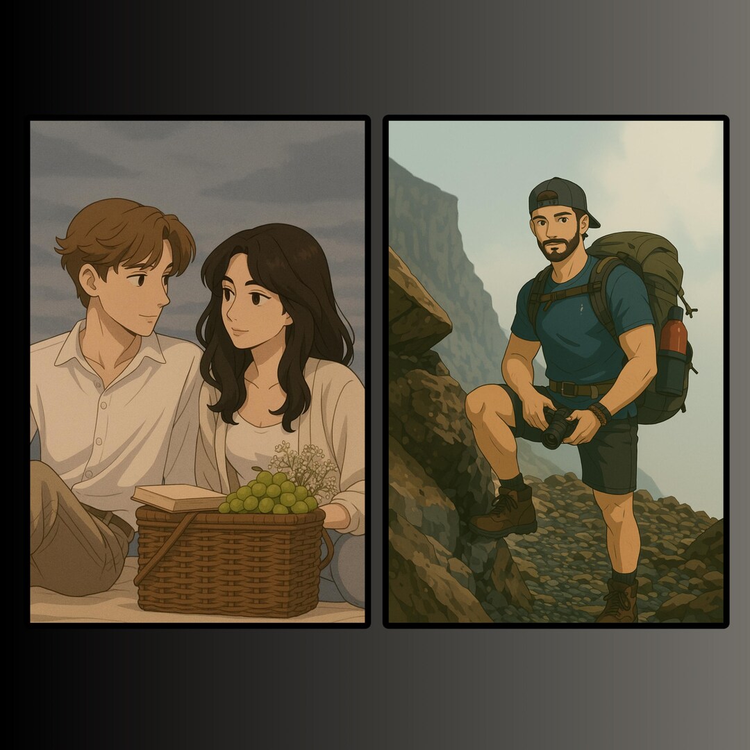 Custom Studio Ghibli Style Portrait – Personalized Anime Art From Your ...