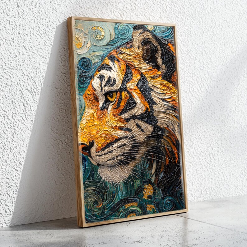 43 Vincent Van Gogh Wheatfield With Crows Atmosphere Fierce Tiger in A ...