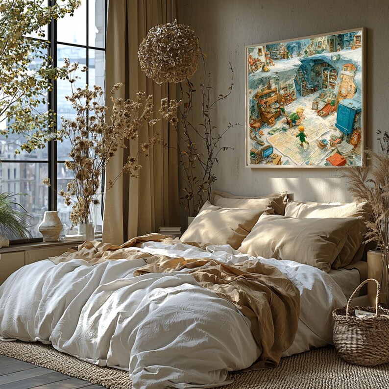 25 Salvador Dalí Elf Workshop Printable Wall Art Digital Download Melting Clock Toy Factory ...