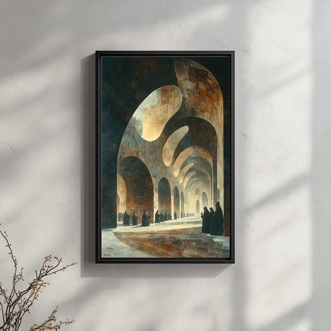 40 Pablo Picasso Guernica Era Inspired Ruins of A Cloister Dramatic ...