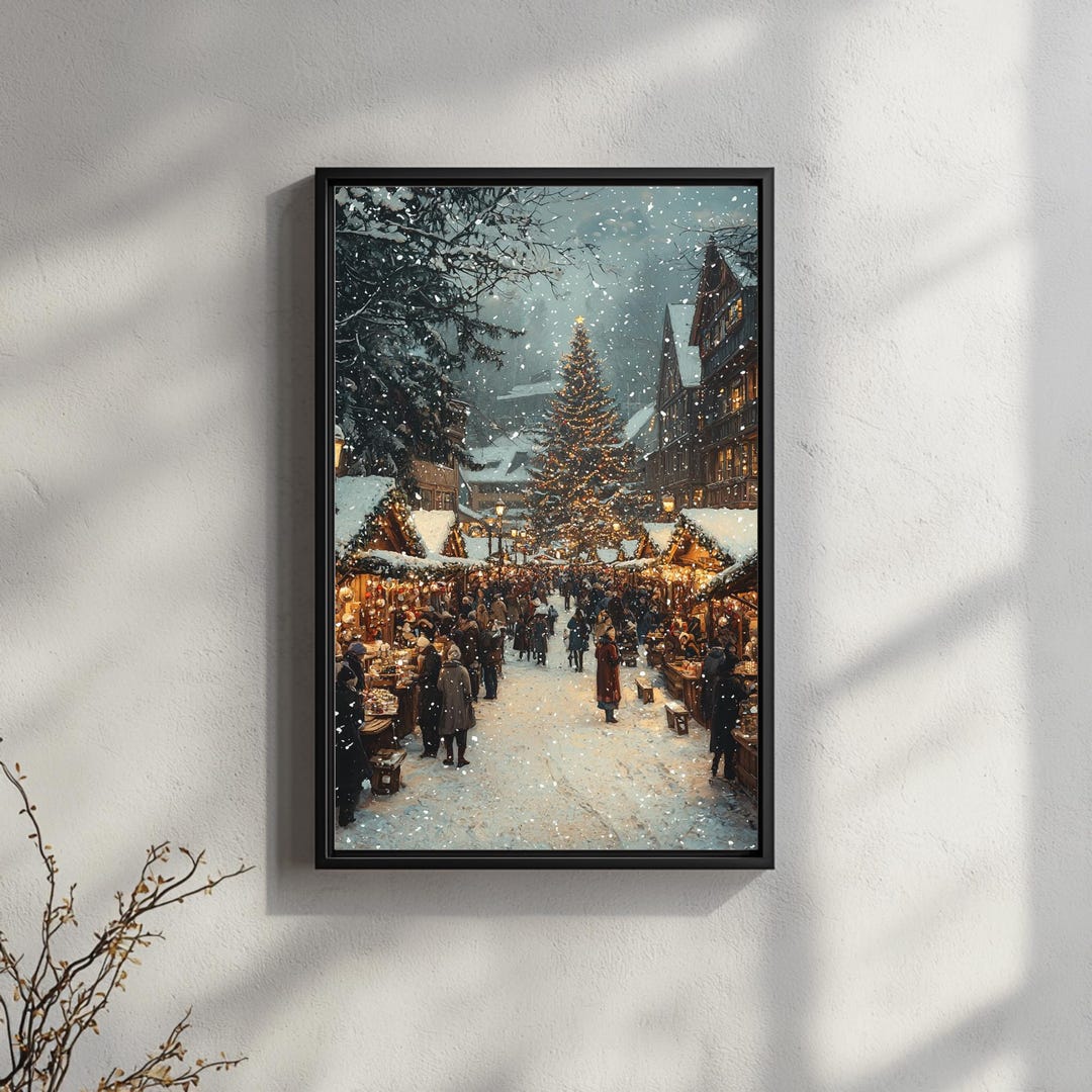 19 Edvard Munch Holiday Bazaar Printable Art Digital Download ...