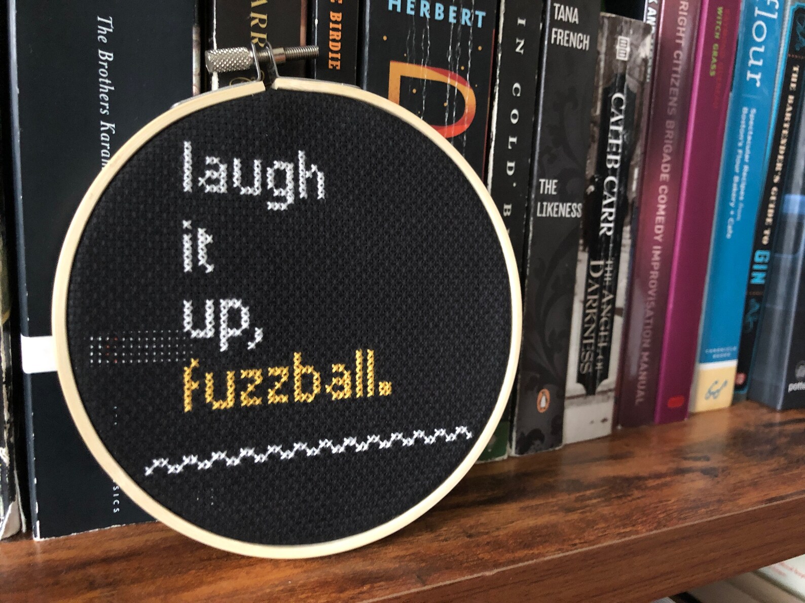 Star Wars Han Solo Inspired 'laugh It Up, Fuzzball' Cross Stitch - Etsy