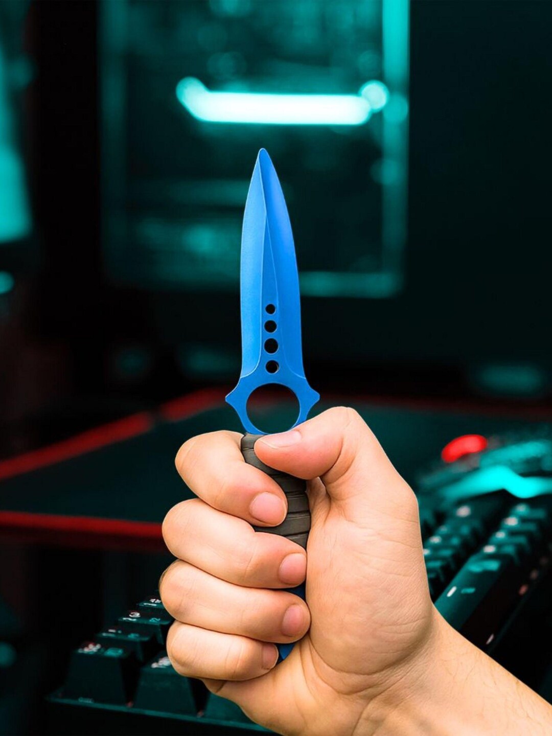 3D Printed Skeleton Knife Prop | Cosplay Weapon, Horror Decor - Etsy