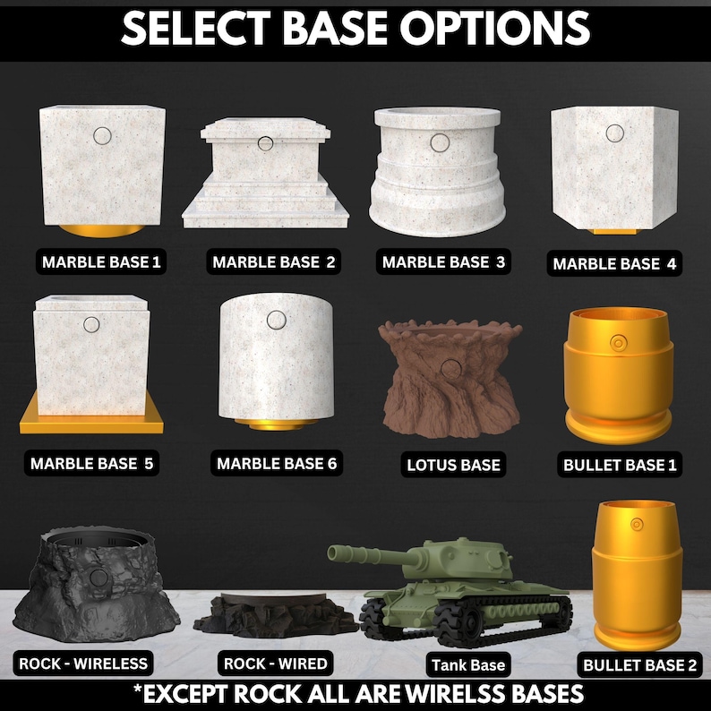 Custom Air Force Night Light - 3D Printed Moon Lamp | Personalized ...