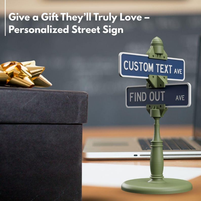 Custom Street Sign | FAFO Desk Sign Office Decor | Street Sign Pole ...