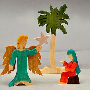 The Christmas Story Unique Nativity Set Wooden Nativity Scene - Etsy Canada