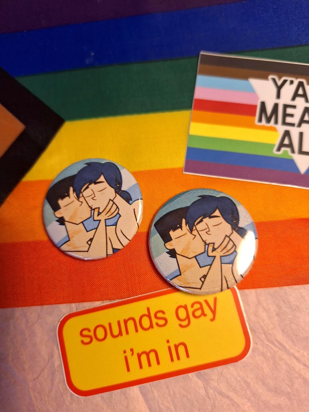 Disventure Camp | Tomjake Pride 1.5inch Button | Discoinfernosun ...
