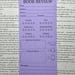 Rainbow Book Review Bookmark | Colorful Inventory for Bookworms - Etsy