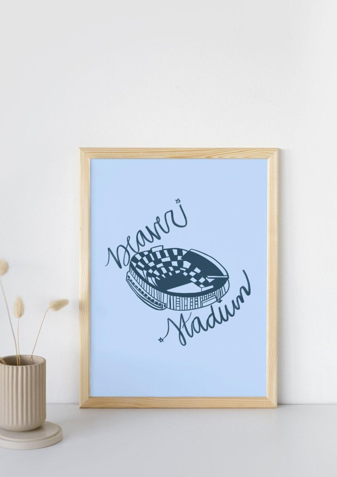 Penn State Art Print || Beaver Stadium - Etsy