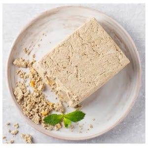 Traditional Turkish Tahini Halva – Natural Sweet Sesame Dessert ...