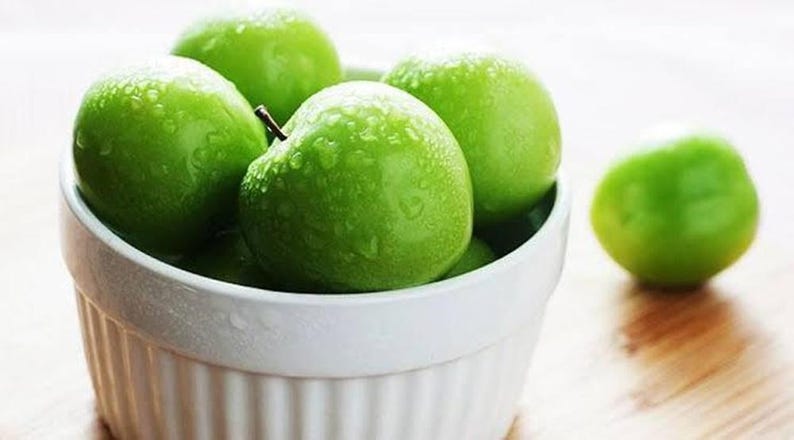 Fresh Crunchy Green Plums – Premium Turkish Sour Green Plum – Seasonal ...