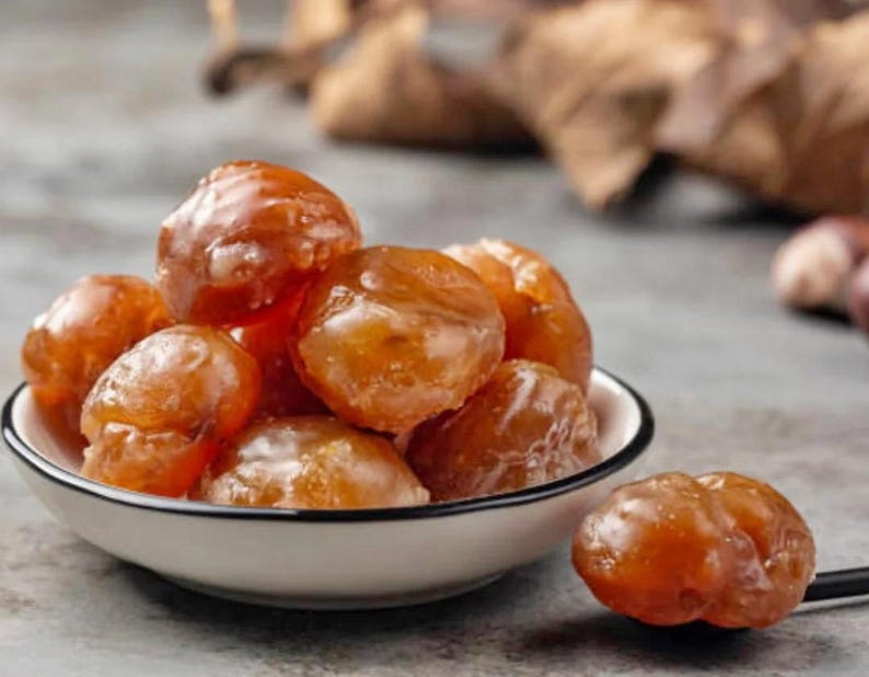 Candied Chestnuts: Vegan Marron Glace in Light Sugar Syrup – 1.1 Lb ...