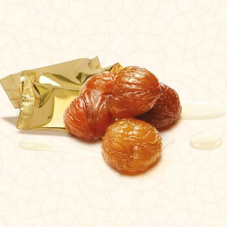Candied Chestnuts: Vegan Marron Glace in Light Sugar Syrup – 1.1 Lb ...