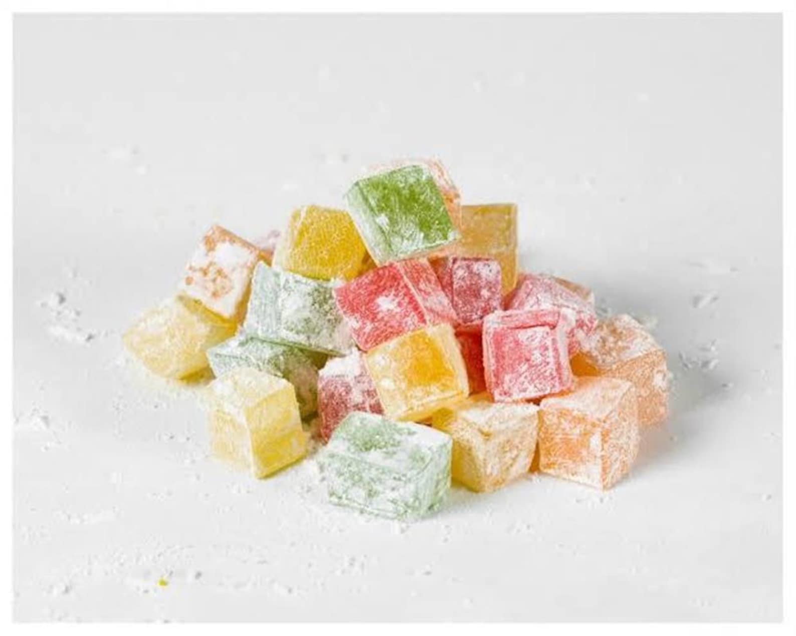 Assorted Turkish Delight: Mixed Fruit Flavors, Traditional Lokum - Etsy