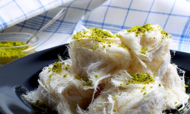 Traditional Turkish Pismaniye – Cotton Candy Floss – Handmade Sweet ...