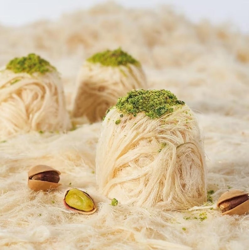Pistachio Floss Halva: Traditional Turkish Pismaniye Dessert - Etsy