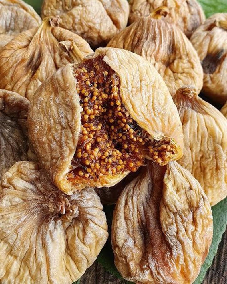 Sun-dried Turkish Figs: All Natural Gourmet Snack - Etsy
