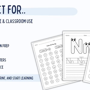 Alphabet Worksheets Bundle A-Z, 2 Workbooks 156 Pages, Tracing, Mazes ...