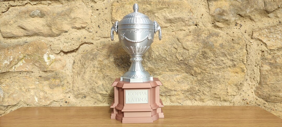 Latin Cup Trophy Replica, 3D Printed Football Cup, Custom Historic ...