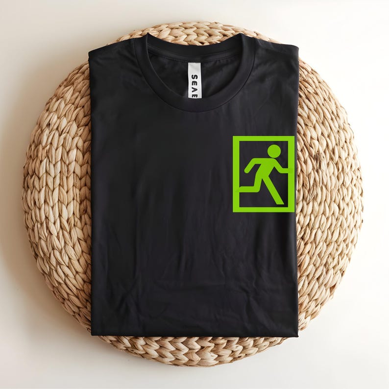 Escape From Tarkov Exit Symbol T-shirt - Minimalist Gamer Tee ...