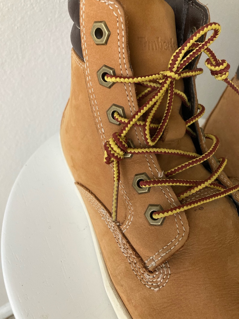 Vintage Timberland Boots/ 1990s 2000s Genuine Leather Womens Sneaker ...