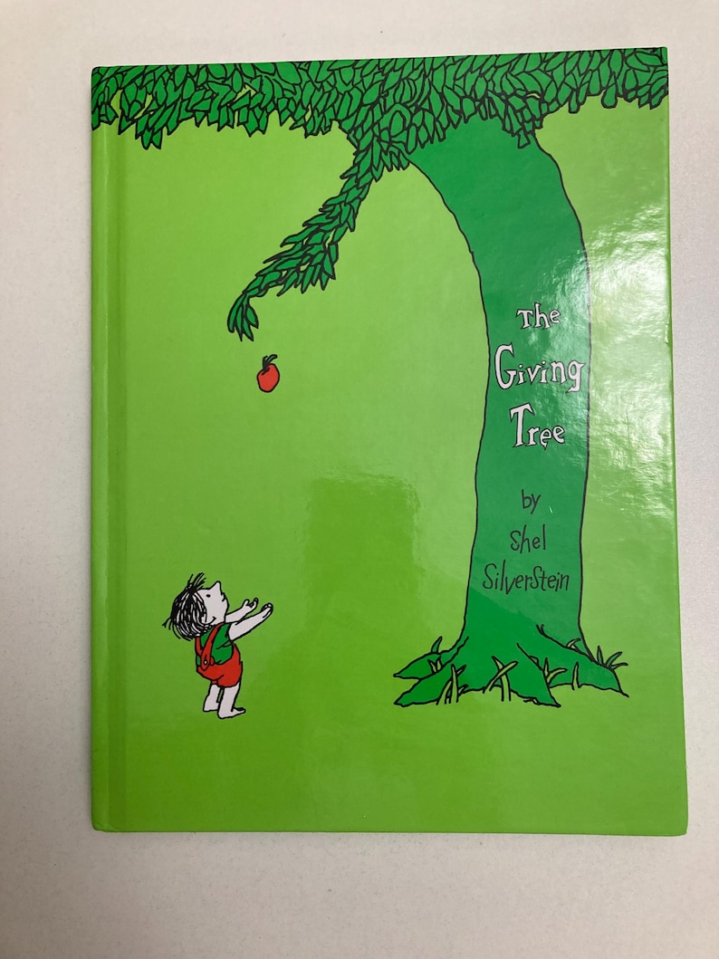 Vintage Shel Silverstein the Giving Tree, Hardcover 1964/1992 Edition ...