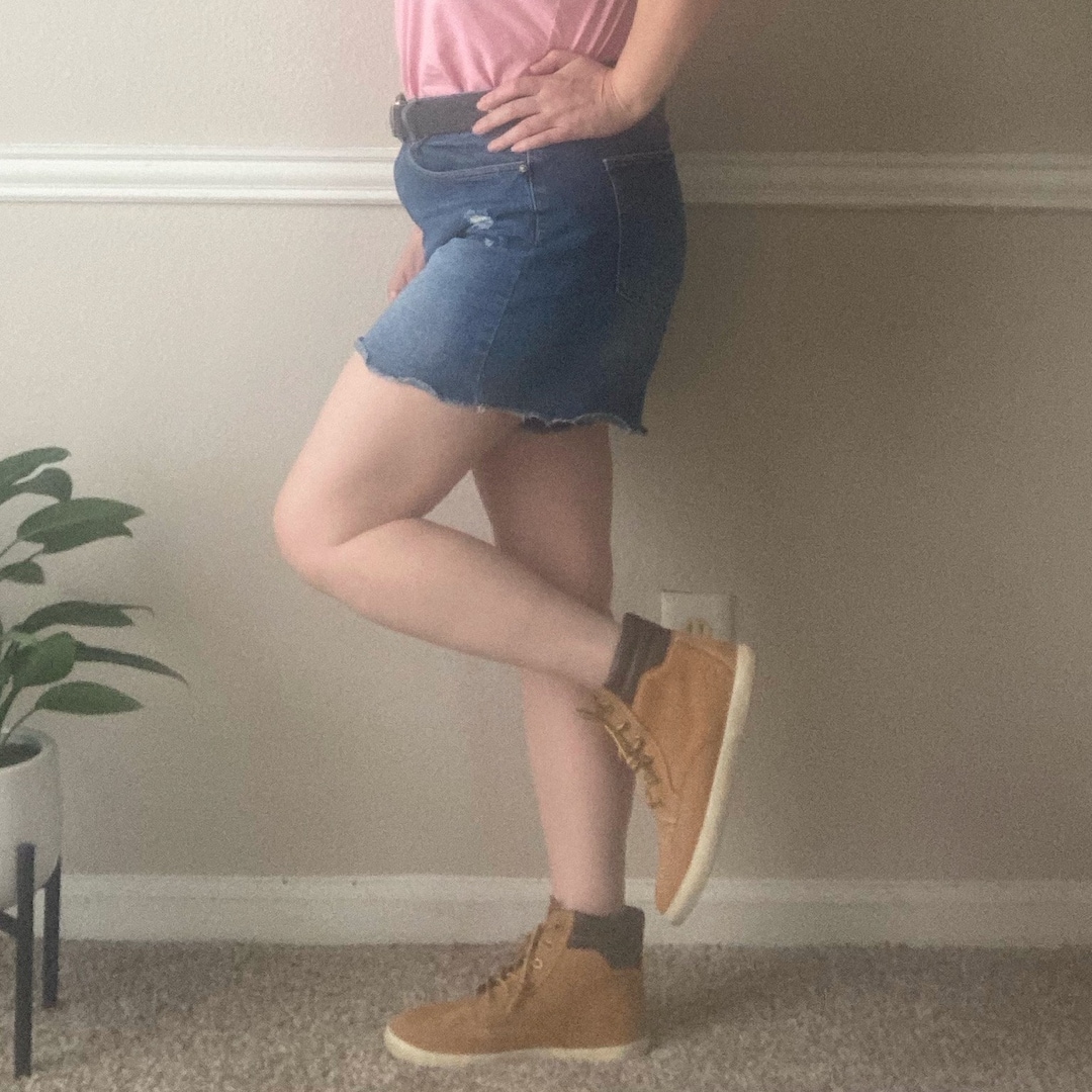 Vintage Timberland Boots/ 1990s 2000s Genuine Leather Womens Sneaker ...