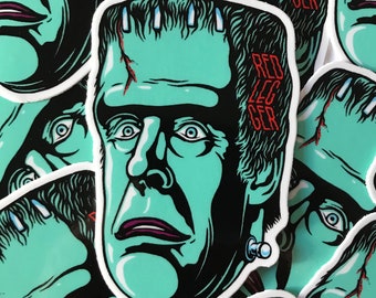 Herman Munster Sticker - Etsy
