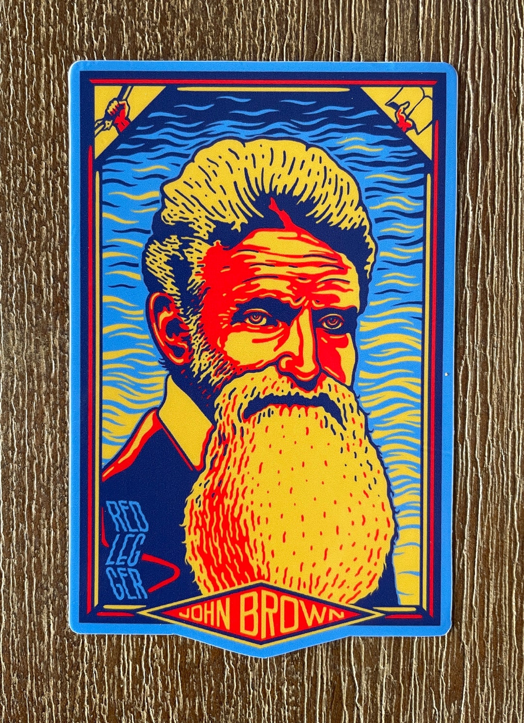 John Brown Sticker - Etsy