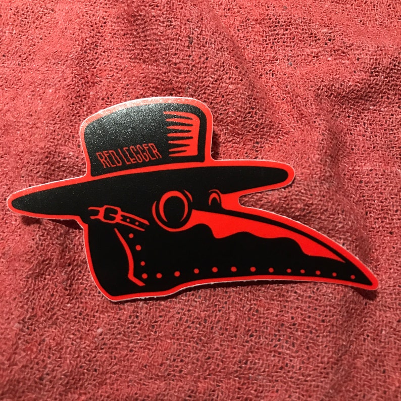 Plague Doctor Sticker - Etsy