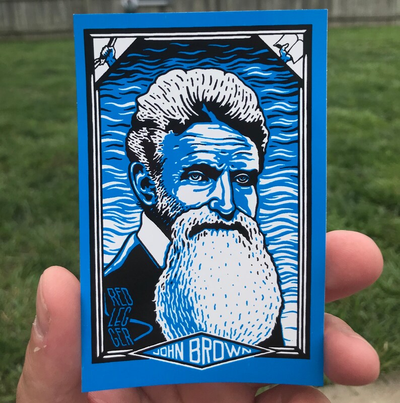 John Brown Sticker - Etsy