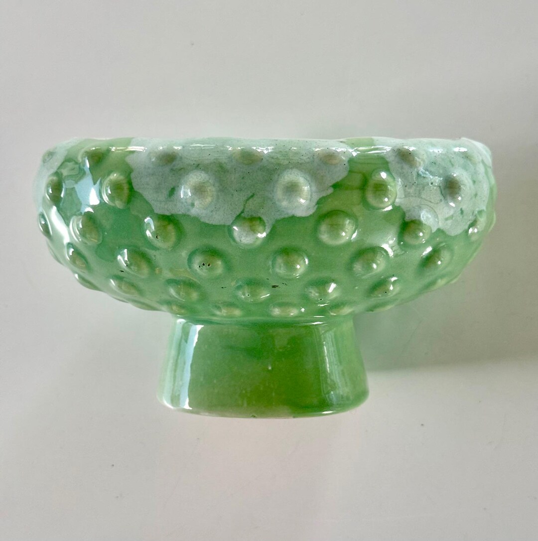 Vintage MCM Mccarty Bros. California Pottery Asian Girl Hobnail ...