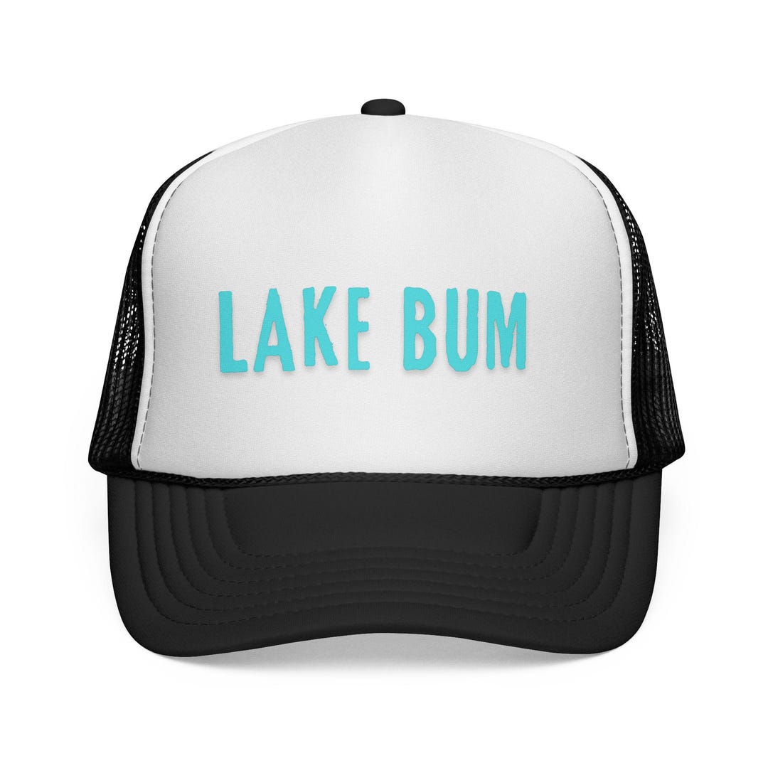 Lake Foam Trucker Cap: Lake Life Baseball Hat - Outdoor Sun Protection ...