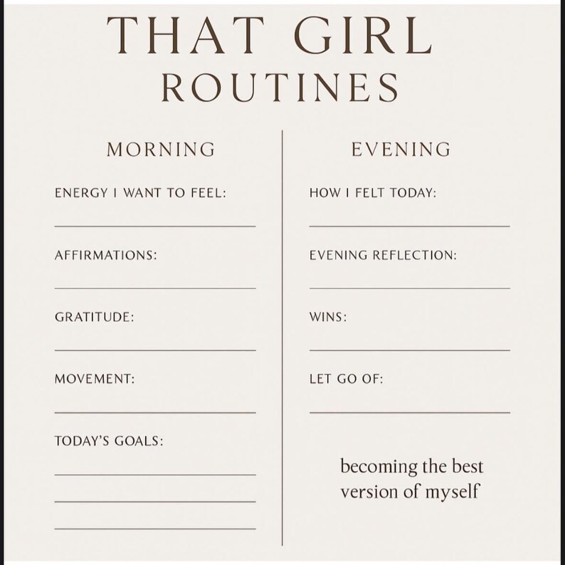 Glow-up Bundle | Digital Planner Kit for Self-care, Goal Setting & Boss ...