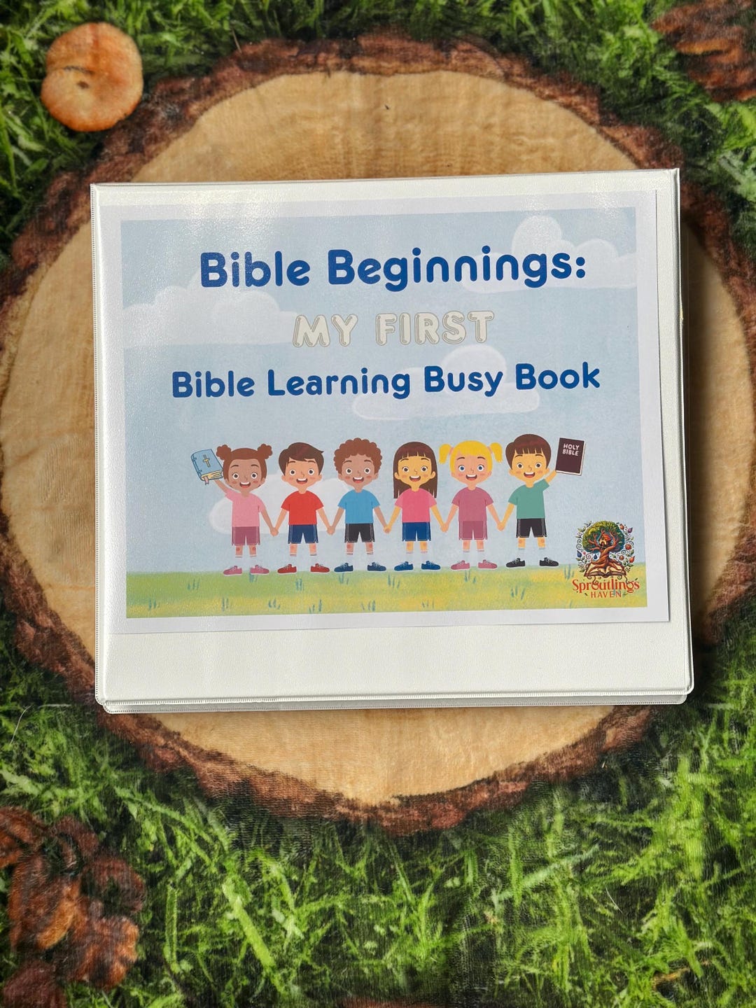Bible Busy Book (bible Beginnings) - Etsy