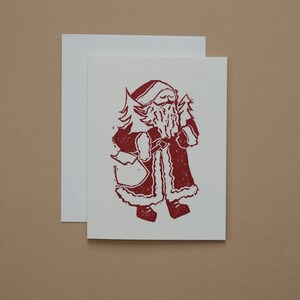 Vintage Santa Claus Christmas Card - Etsy