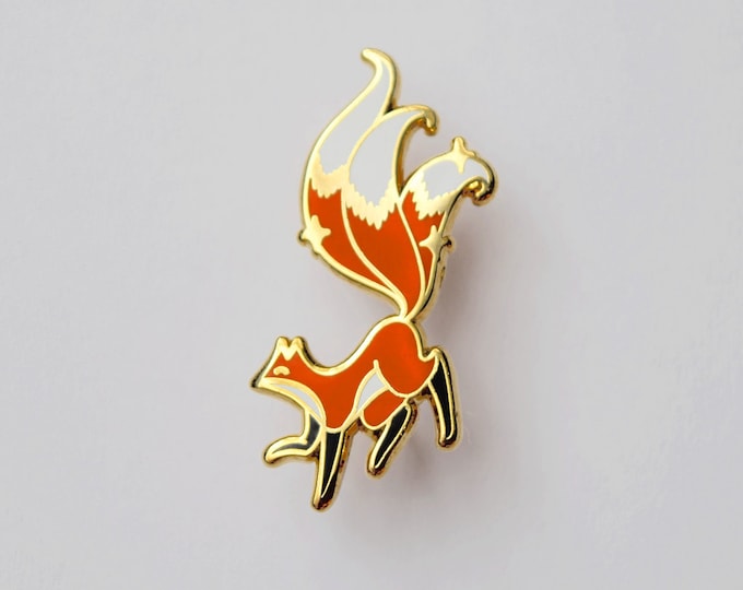 Fox Pin - Etsy